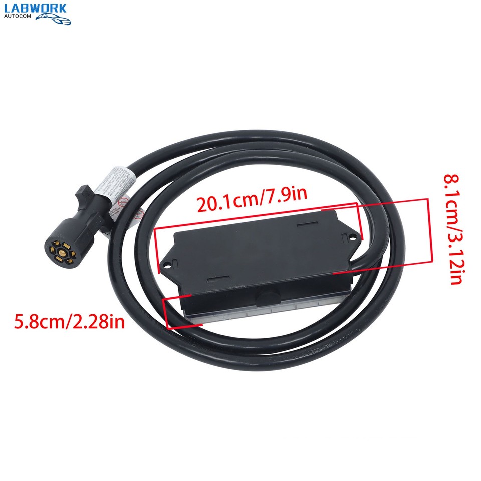 Wiring Harness Kit Fit For 8FT - 7-way 7-pin trailer cable with ...