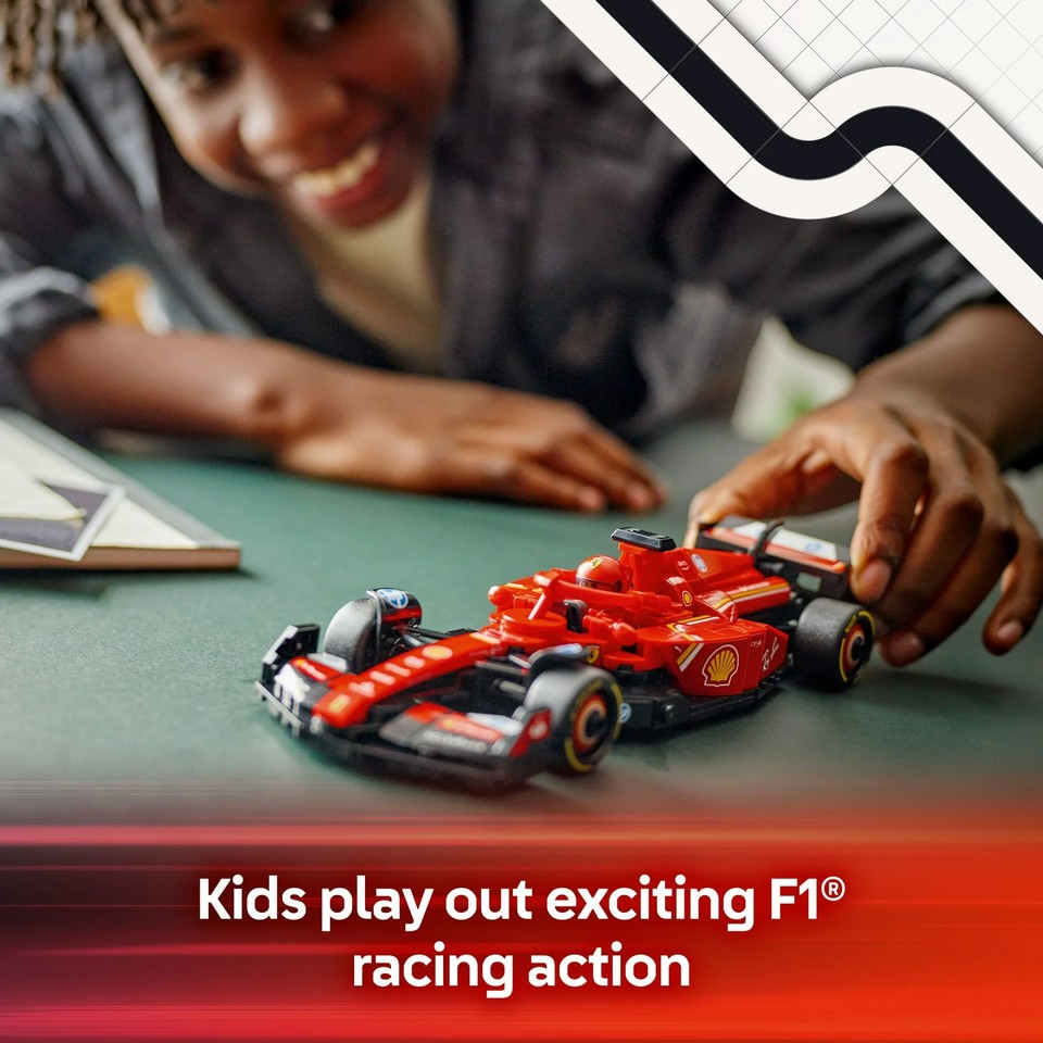 Ferrari F1 Race Car Building Set Model Toy Kit | eBay