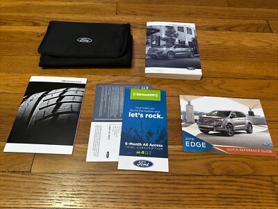 2019 Ford Edge Owners Manual With Case OEM Free Shipping | eBay
