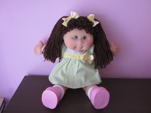 cabbage patch kids o repollo morena pelo rizado del 2004 | eBay