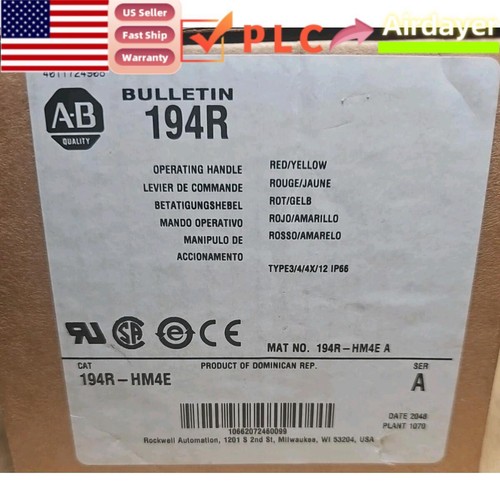 NEW ALLEN BRADLEY 194R-HM4E OPERATING MECHANISM | eBay