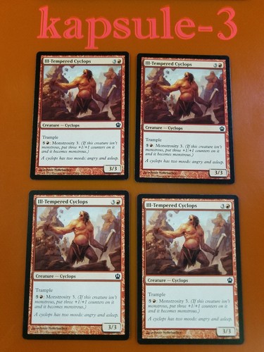 4x Ill-Tempered Cyclops | Theros | MTG Magic Cards | eBay