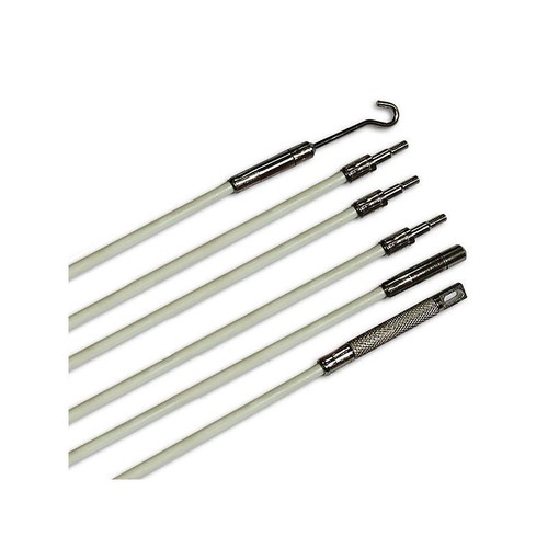 Pro'sKit 902-632 Tuff-StikGlo 30ft. Cable Routing Tool 6 Pcs 5' Glow 3/ ...