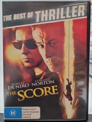 The Score (DVD, 2001) Robert De Niro, Edward Norton | eBay Australia
