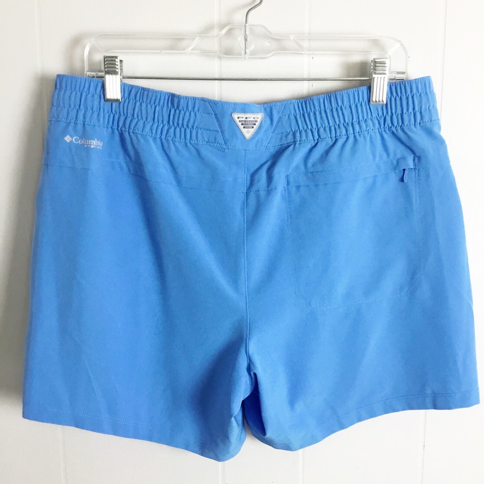 Columbia Light Blue PFG Shorts Size Large Perfect For Summer | eBay