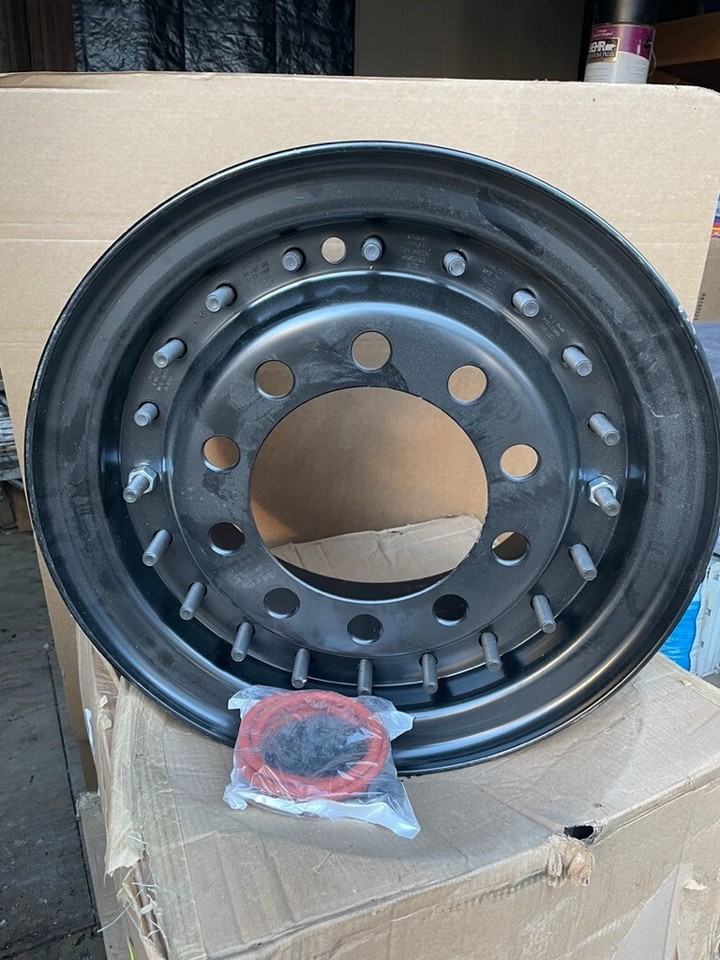 Titan 20x10 Steel Military 5-Ton Wheel Rim w/ Oring/Nuts M923A2 6x6 ...