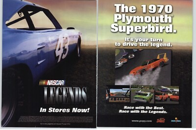 NASCAR Legends PC Car Racing Video Game Art 1999 Vintage Print Ad ...
