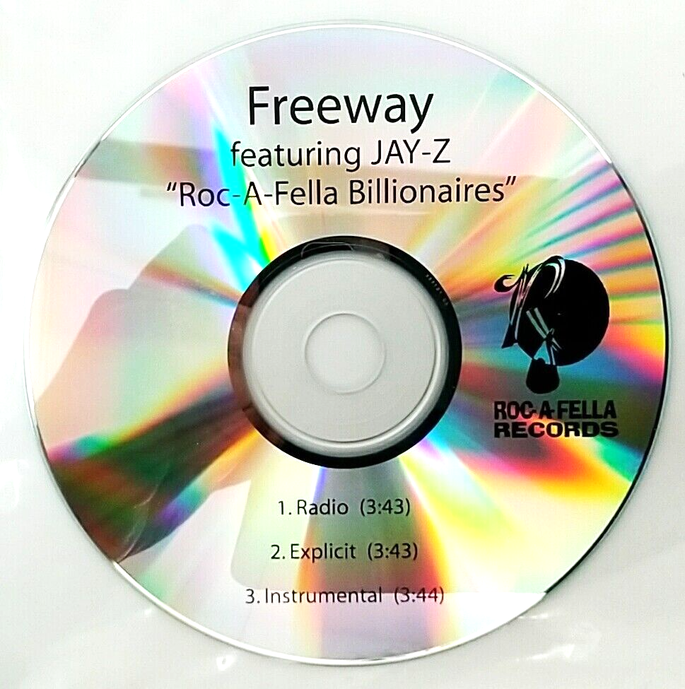 (CD) Freeway – Roc-A-Fella Billionaires, Promo, Single, 3 Tracks, NM ...