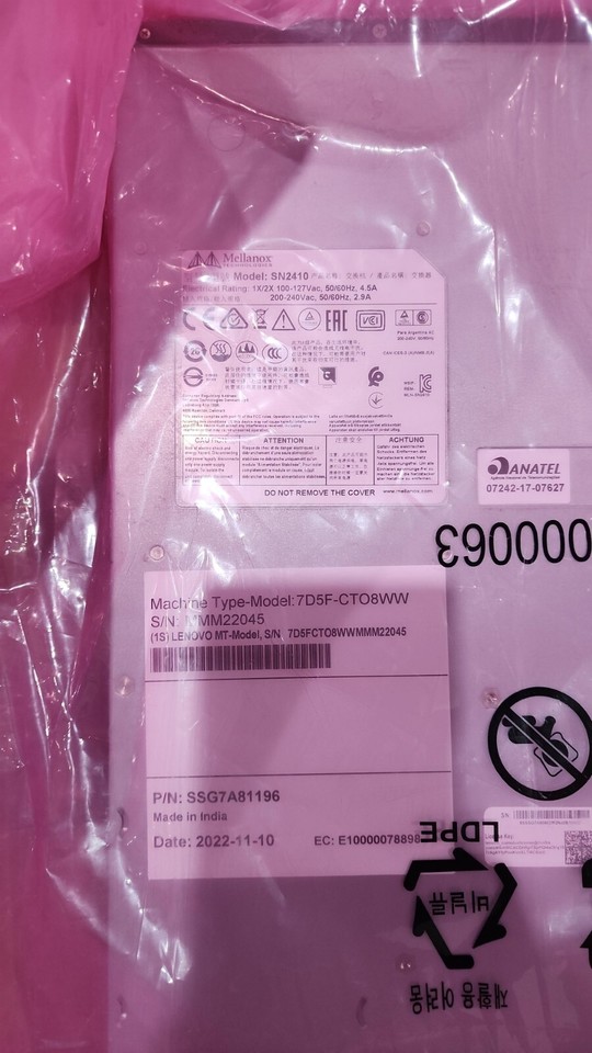 Mellanox SN2410 25GbE Managed Switch with Cumulus (Opse) MSN2410-CB2RC ...