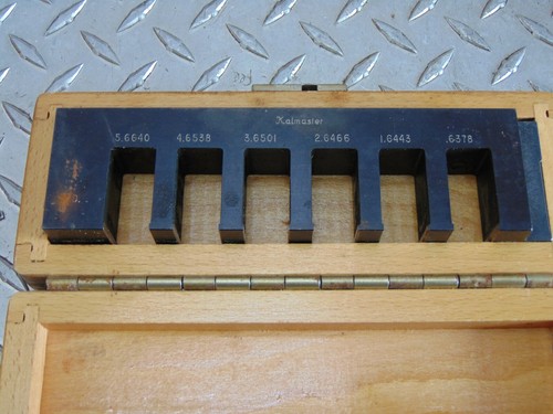 MIKEMASTER KALMASTER CALIPER MASTER .930 - 5.9428 / .6378 - 5.6640 w ...