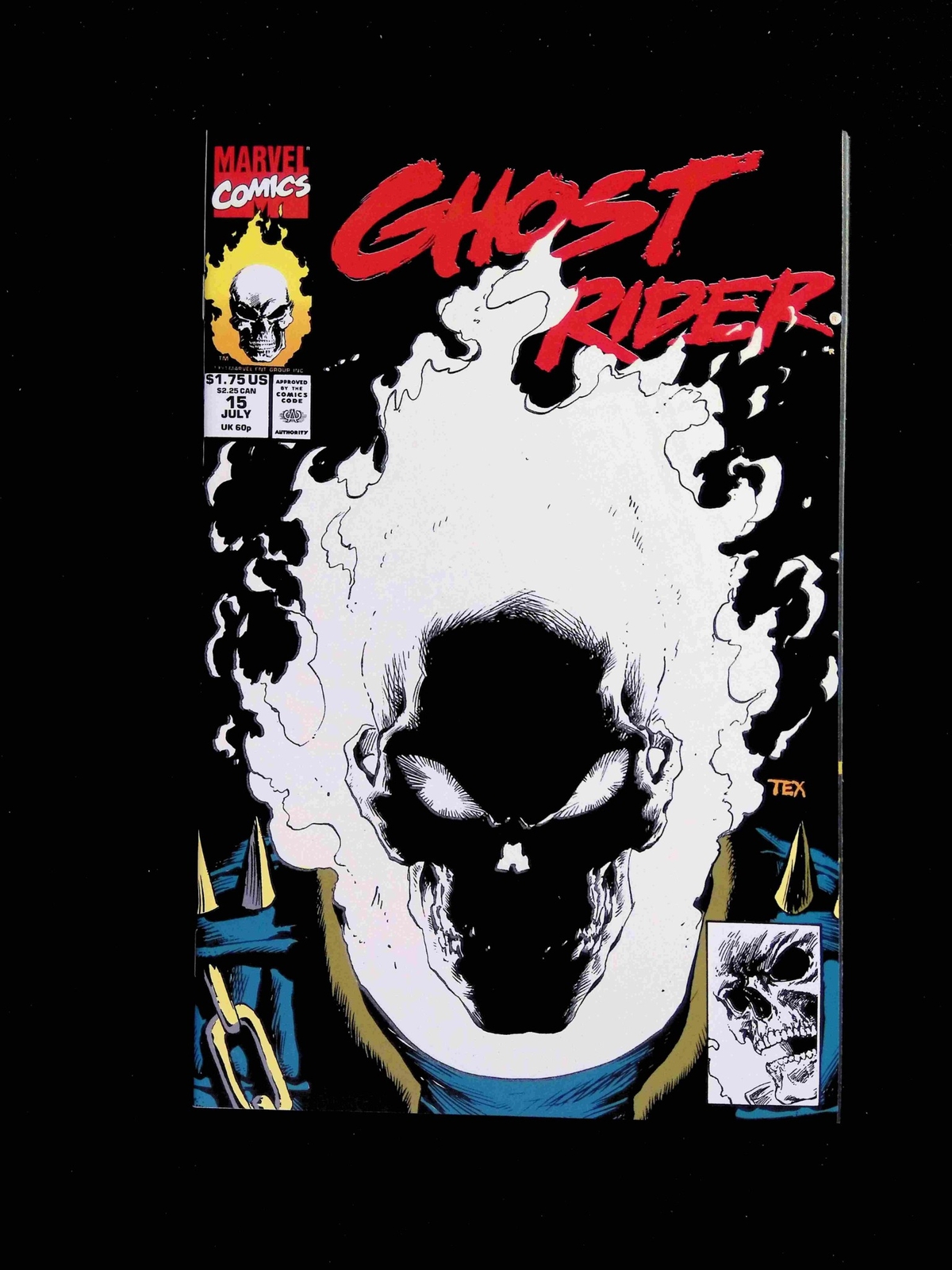 Ghost Rider #15 (2ND SERIES) MARVEL Comics 1991 NM | eBay