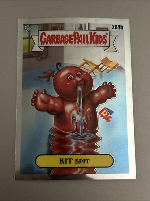 Topps Chrome, 2022 Garbage Pail Kids #204B Kit Spit Checklist | eBay