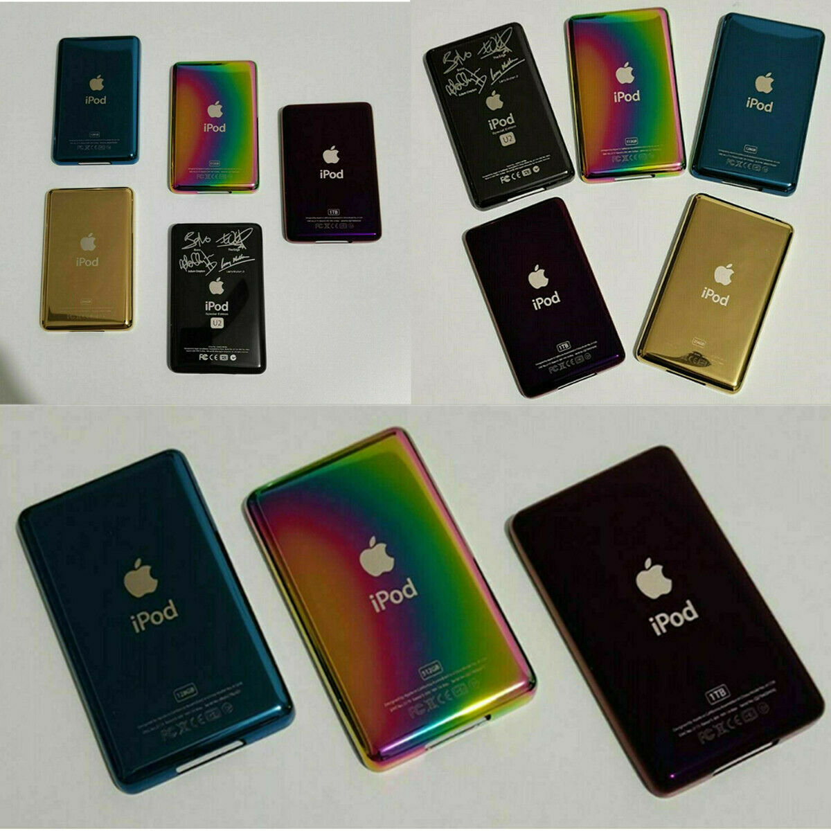 Metal Back Housing Cover Case for iPod Classic 6/7th Video 5/5.5thTHICK ...