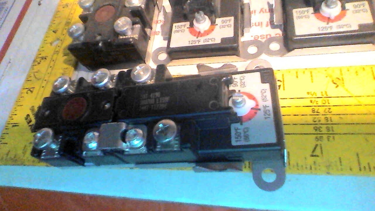 Therm-O-Disc 59t 4190 Thermostat Upper Only for Dual Element Water ...