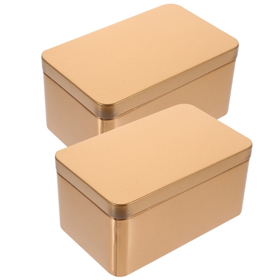 2 Pcs Tea Organizer Box Assortment Rectangular Container Sundries | eBay