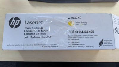 NEW Genuine HP W2032XC Yellow LaserJet Toner Cartridge | eBay UK