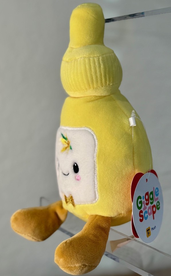 Giggle Scape Ketchup & Mustard Plush Toy w/ bonus Bag - Lot of 3 ...