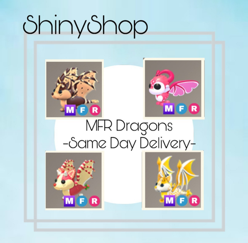 Roblox Adopt me Mega Fly Ride Dragons MFR | eBay UK