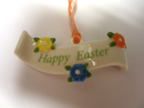 Longaberger Happy Easter Basket Tie on New Ships next day | eBay
