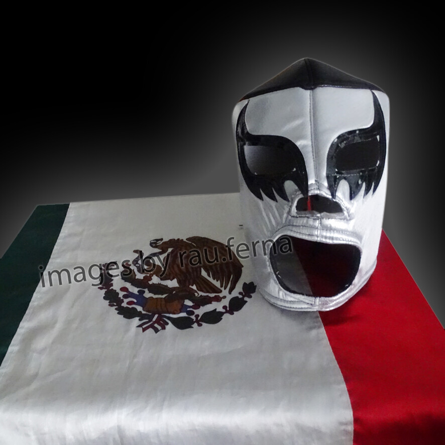 Mexican Wrestling Mask Dos Caras Mascara Ano 2000 Universo2000 Hermanos ...