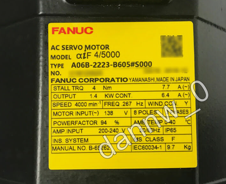1PC New in box FANUC A06B-0235-B605#S000 Servo Motor | eBay