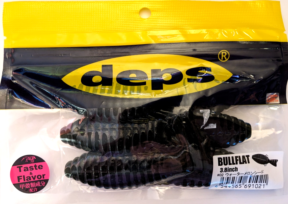 Deps Bull Flat Bullflat 3inch 3.8inch 4.8inch 5.8inch JDM Lure | eBay