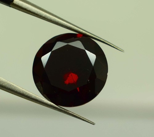 7.00Cts Royal Dark Red Garnet ring size Round cut Red Garnet loose ...