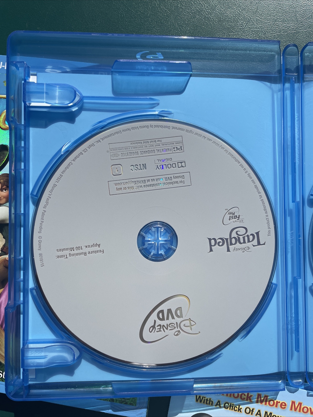 Tangled (Blu-ray + DVD, 2011, 2-Disc Set w Slipcover) Walt Disney ...