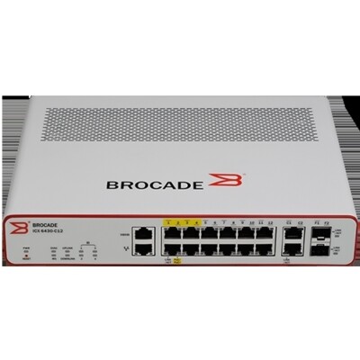 Brocade ICX 6430 and 6450 12-Ports 2x100 Mbps/1 GbE SFP Switche | eBay