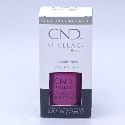CND Shellac - Rise & Shine Collection - Violet Rays - 0.25oz / 7.3ml | eBay