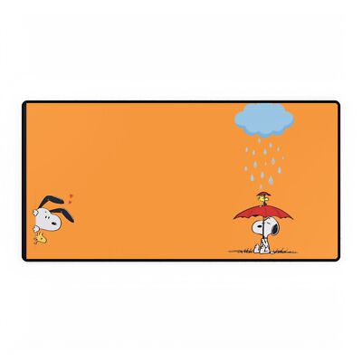 Snoopy Cartoon Desk Mat Peanuts mousepad Charlie Brown Mouse Pad, Desk ...