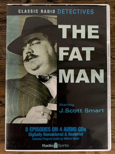 The Fat Man CD Audiobook 4-Disc Set J. Scott Smart Classic Radio ...