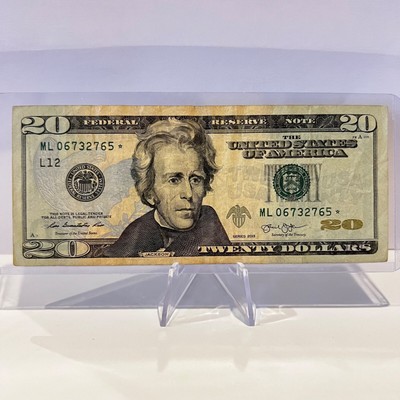 640K Print $20 Dollar Bill Star Note Series 2013 * US Paper Currency | eBay
