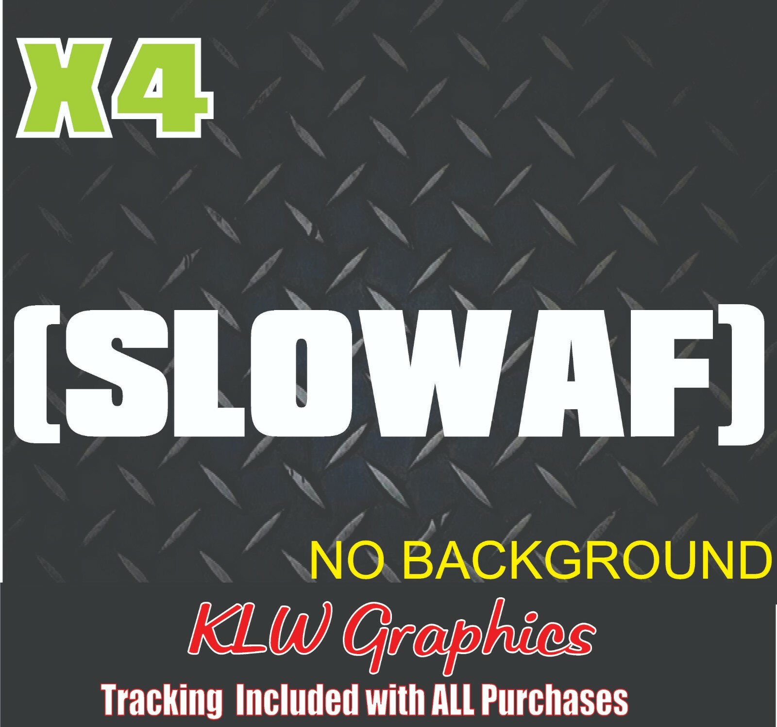 SLOW AF Vinyl Decal Sticker Car Turbo Diesel Truck Boost JDM Euro Funny ...