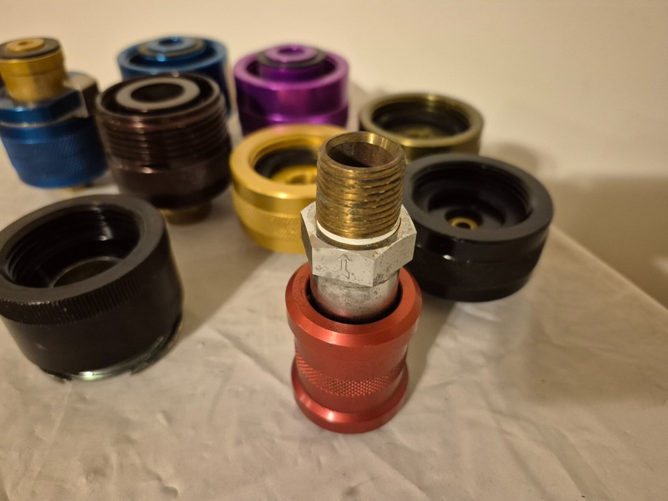 Waekon Cooling System Analyzer Tester Adapter Set 9 Pieces Aluminum CSA ...