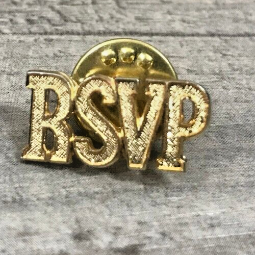 RSVP Gold Tone Lapel Hat Jacket Vest Shirt Pin | eBay