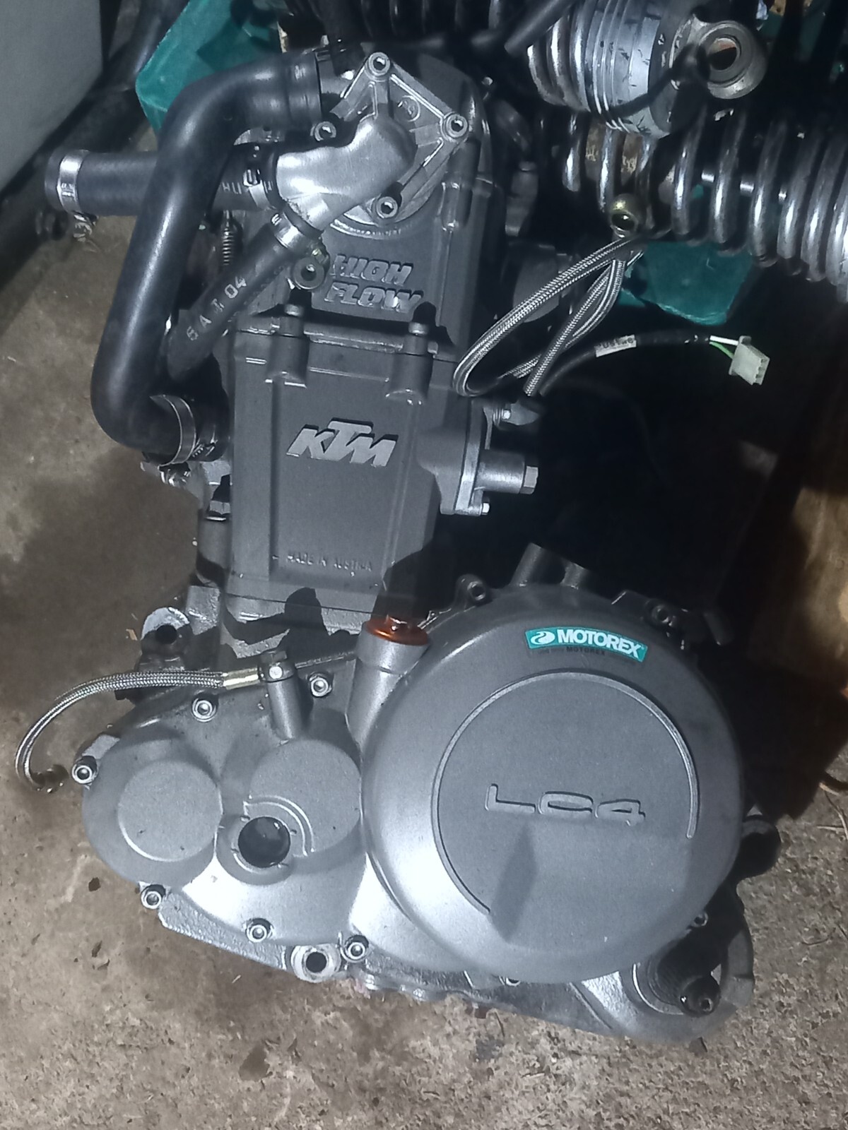 ♻️ Ktm 640 Supermoto 2005 - 2006 Lc4 Engine 6-584 * SPARES OR REPAIRS♻️ ...