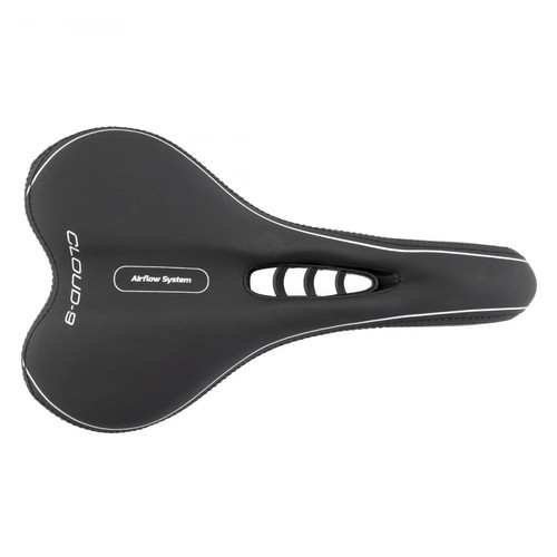 Sunlite , Bicycle Non-suspension Sport Saddle, Sport Select Mens, Black ...