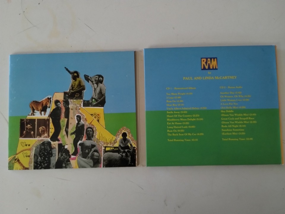 Paul and Linda McCartney - Ram Archive Collection 2 CD Set 2012 The ...