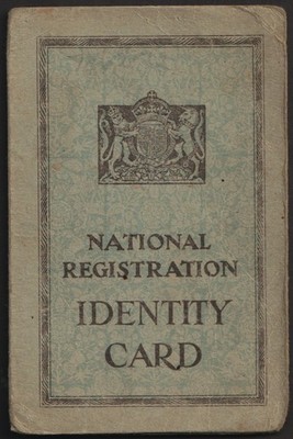 IDENTITY CARD 1950 for Henrietta Thompson of Catford & Deptford | eBay UK