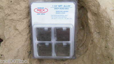 Pipe Threaders & Dies - Wheeler Rex