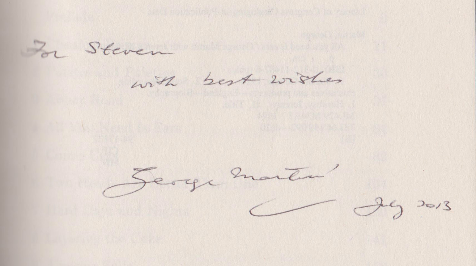 SIGNED GEORGE MARTIN BOOK ALL YOU NEED IS EARS - AUTOGRAPHED - THE ...