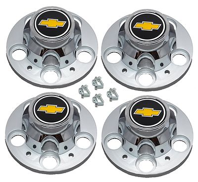 1977-1995 CHEVROLET 1500 SILVERADO SUBURBAN BLAZER Wheel Center Cap SET ...