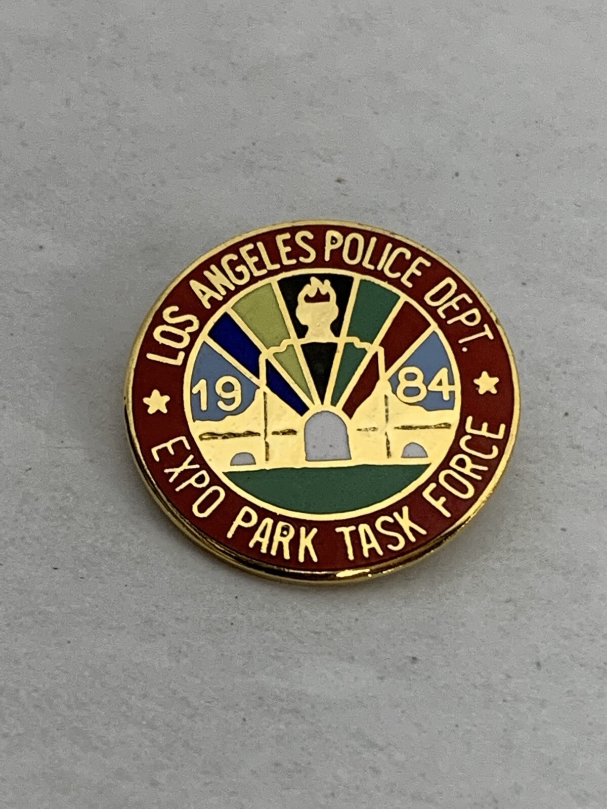 Los Angles Police Department LAPD Expo Park Task Force 1984 Olympics ...