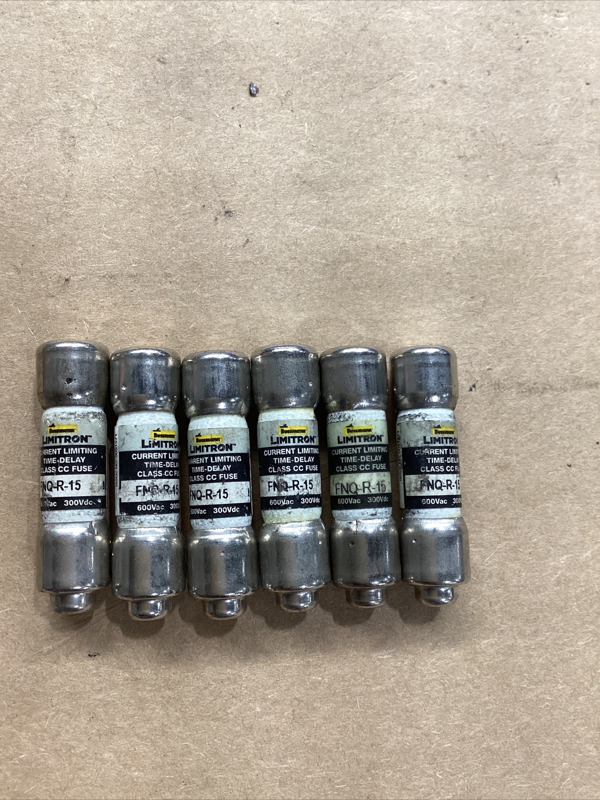 Bussmann Limitron FNQ-R-15 Fuse Lot Of 6 #683I102 | eBay