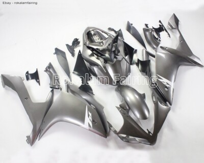 For Yamaha YZF R1 2007 2008 YZF-R1 07 08 YZF R1 YZFR 1000 Silver Gray ...