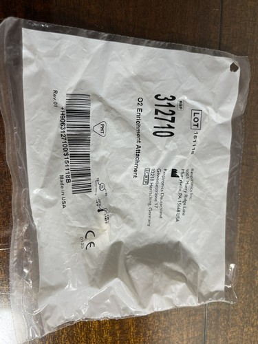 Enrichment adapter Attachment and Oxygen Tubing 312710 Respironics Inc ...