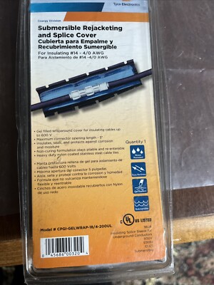 Tyco Submersible Rejacketing and Splice Cover | eBay