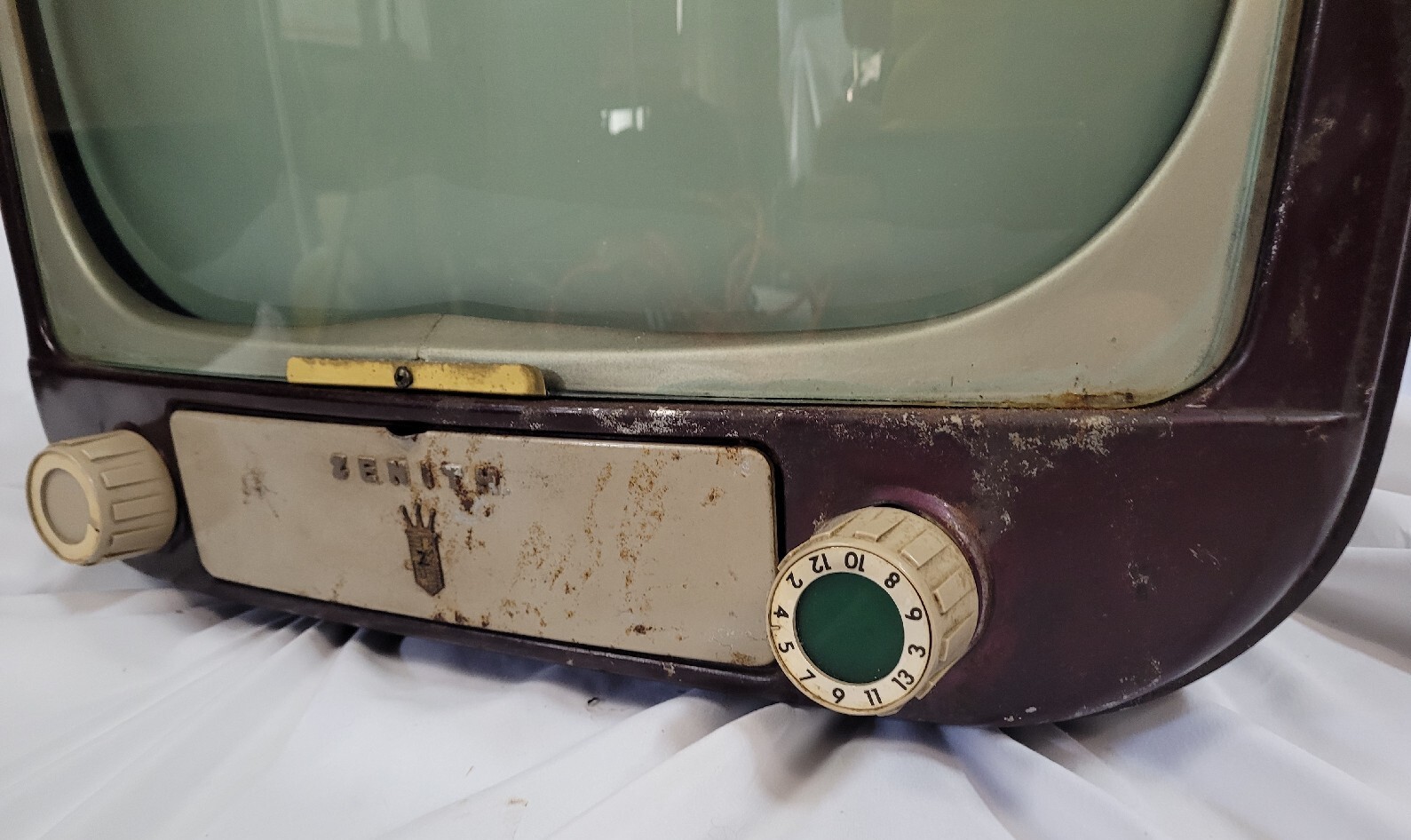 Vintage 1953 Zenith Tube Type TV - Super "K" Chassis - PARTS or REPAIR ...