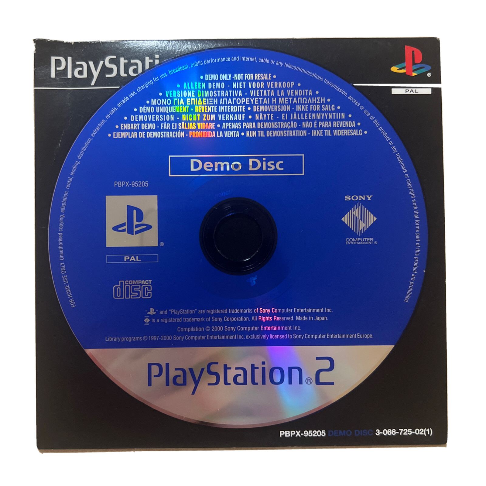 Sony PlayStation 2 PBPX-95205 Demo Disc - PAL PS2 | eBay Australia